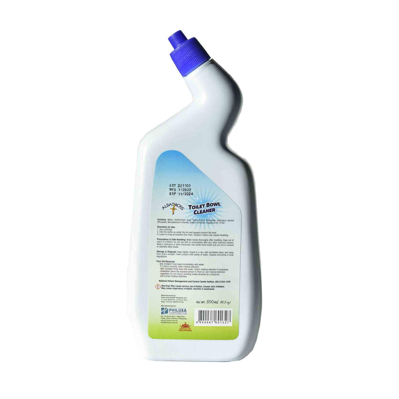Albatross Toilet Bowl Cleaner 500mL — PHILUSA Online Store
