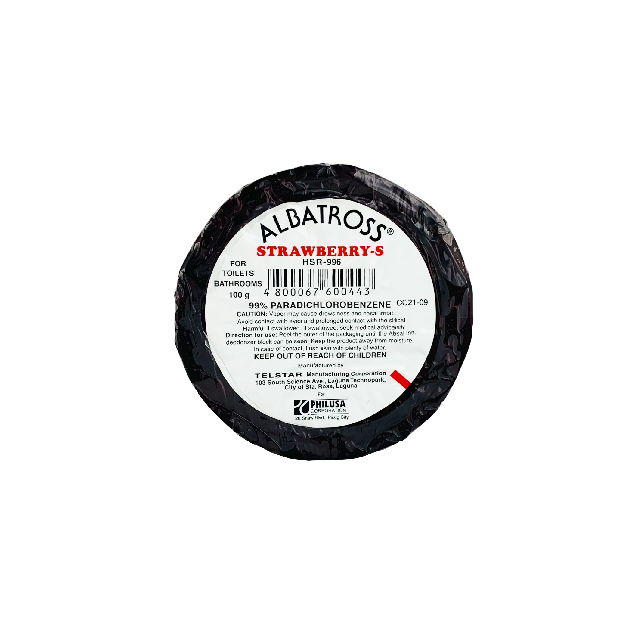 Albatross Deodorizer Strawberry Refill 100g — PHILUSA Online Store