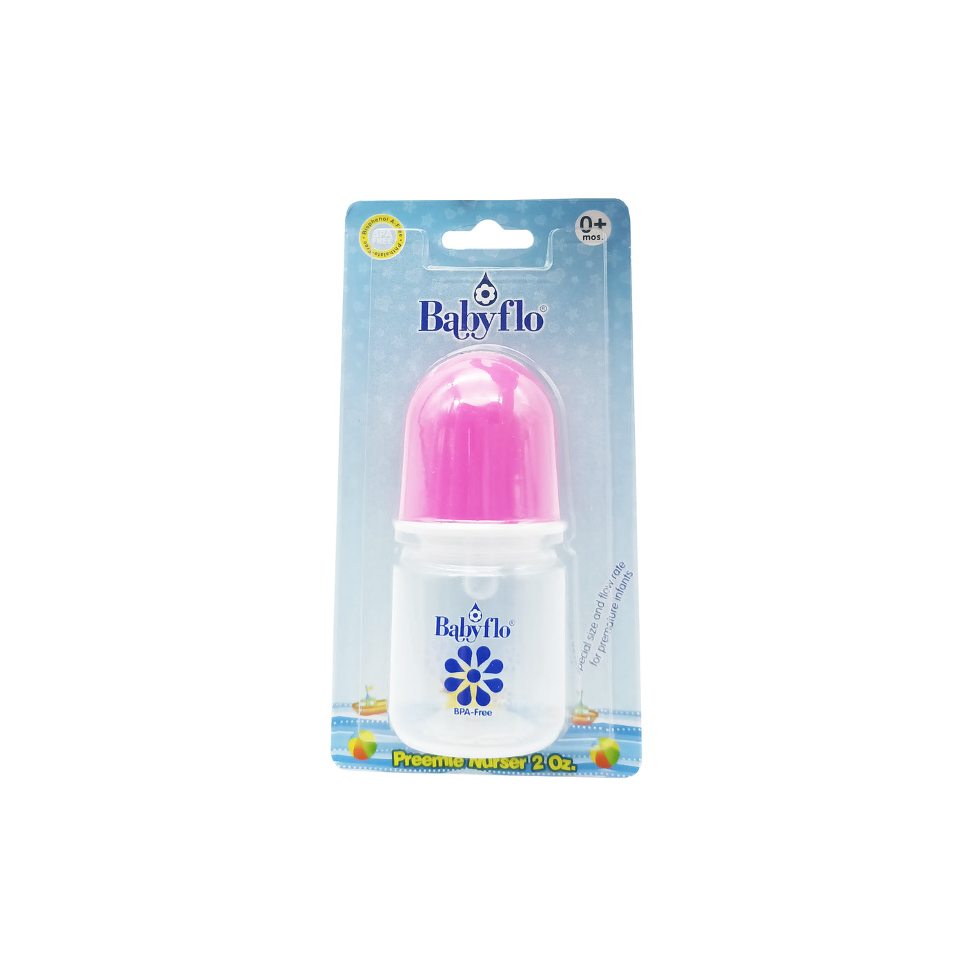 Babyflo Feeding Bottle Preemie Nurser 2oz — PHILUSA Online Store