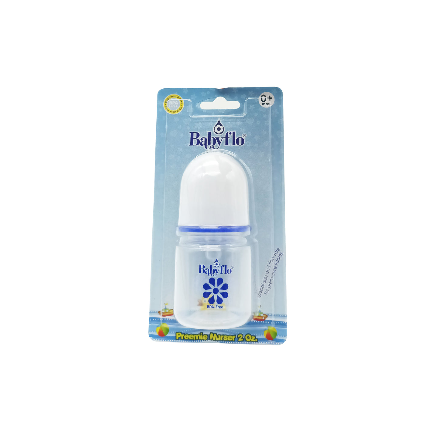 Babyflo Feeding Bottle Preemie Nurser 2oz — PHILUSA Online Store