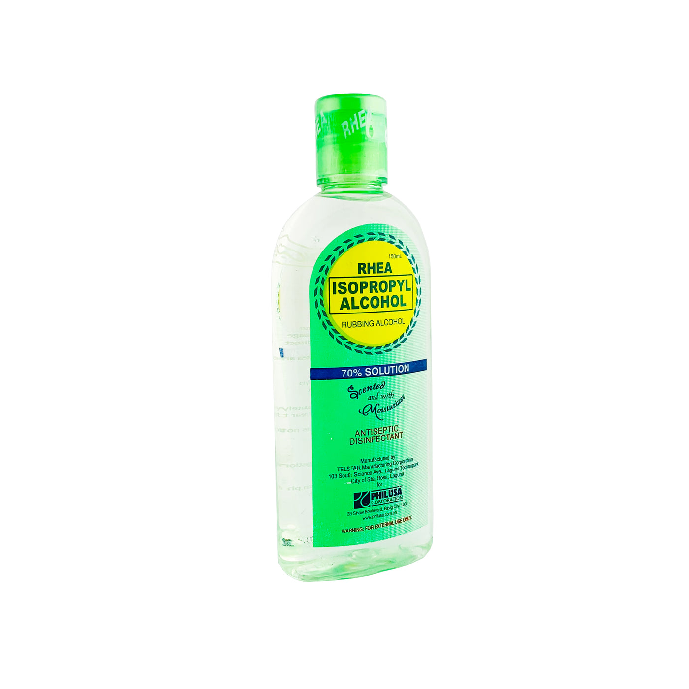 RHEA Isopropyl Alcohol 70% with Moisturizer 150mL — PHILUSA Online Store