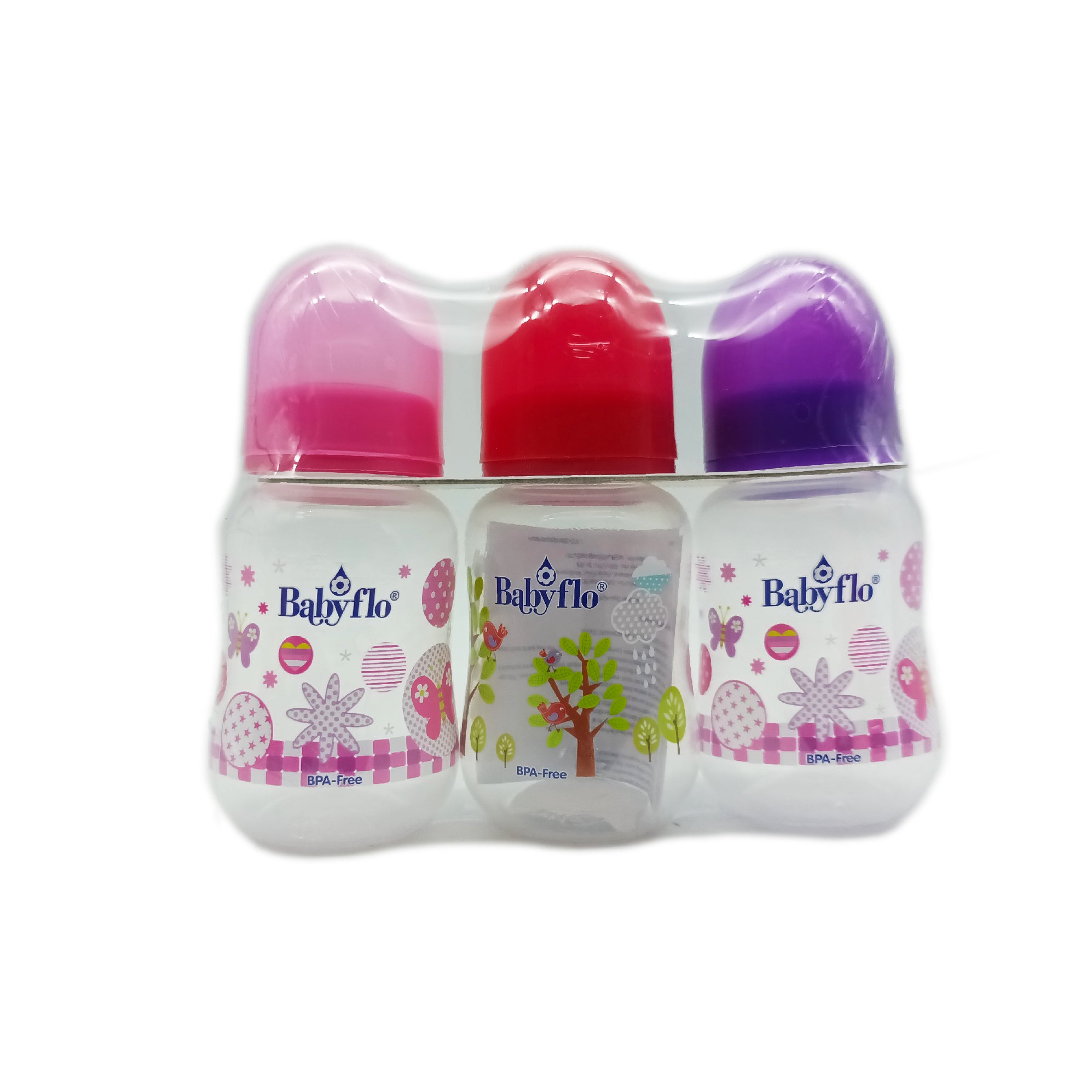 Babyflo Feeding Bottle Tri-Pack 4oz — PHILUSA Online Store