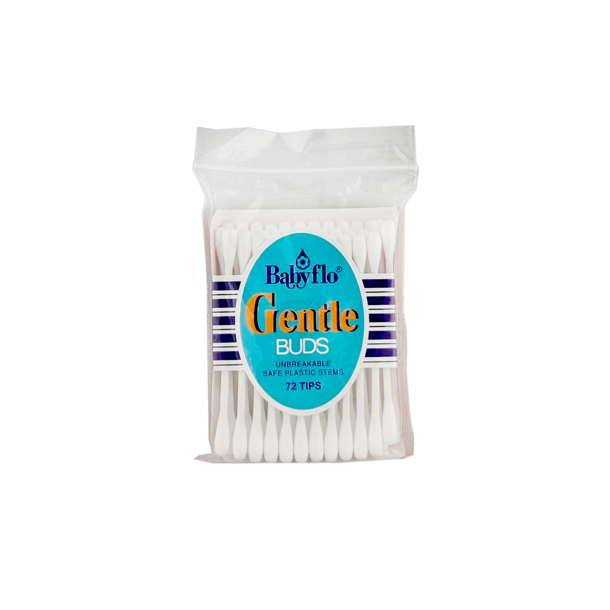 Babyflo Gentle Buds White Stem 72tips — PHILUSA Online Store
