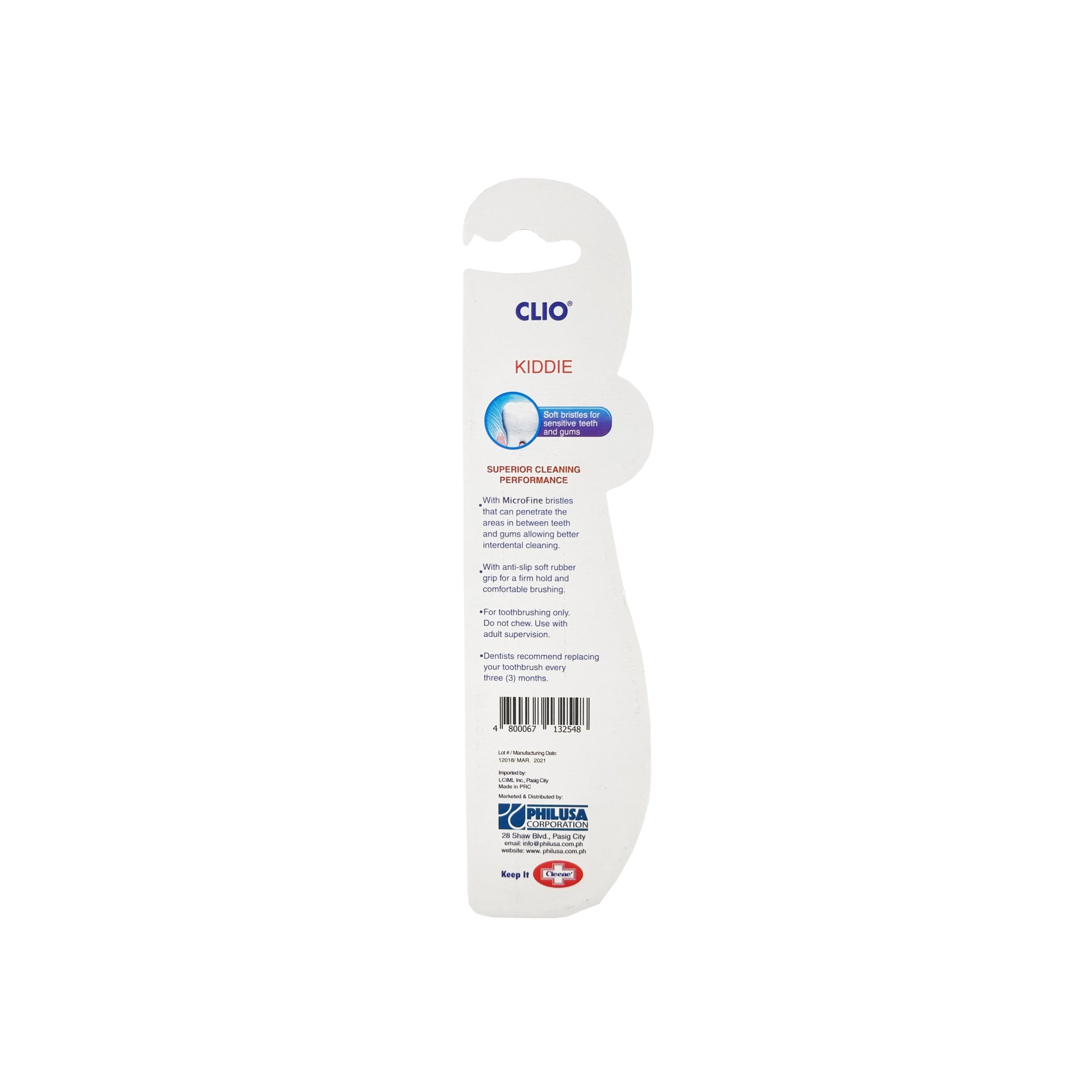 Cleene CLIO Toothbrush Kiddie — PHILUSA Online Store