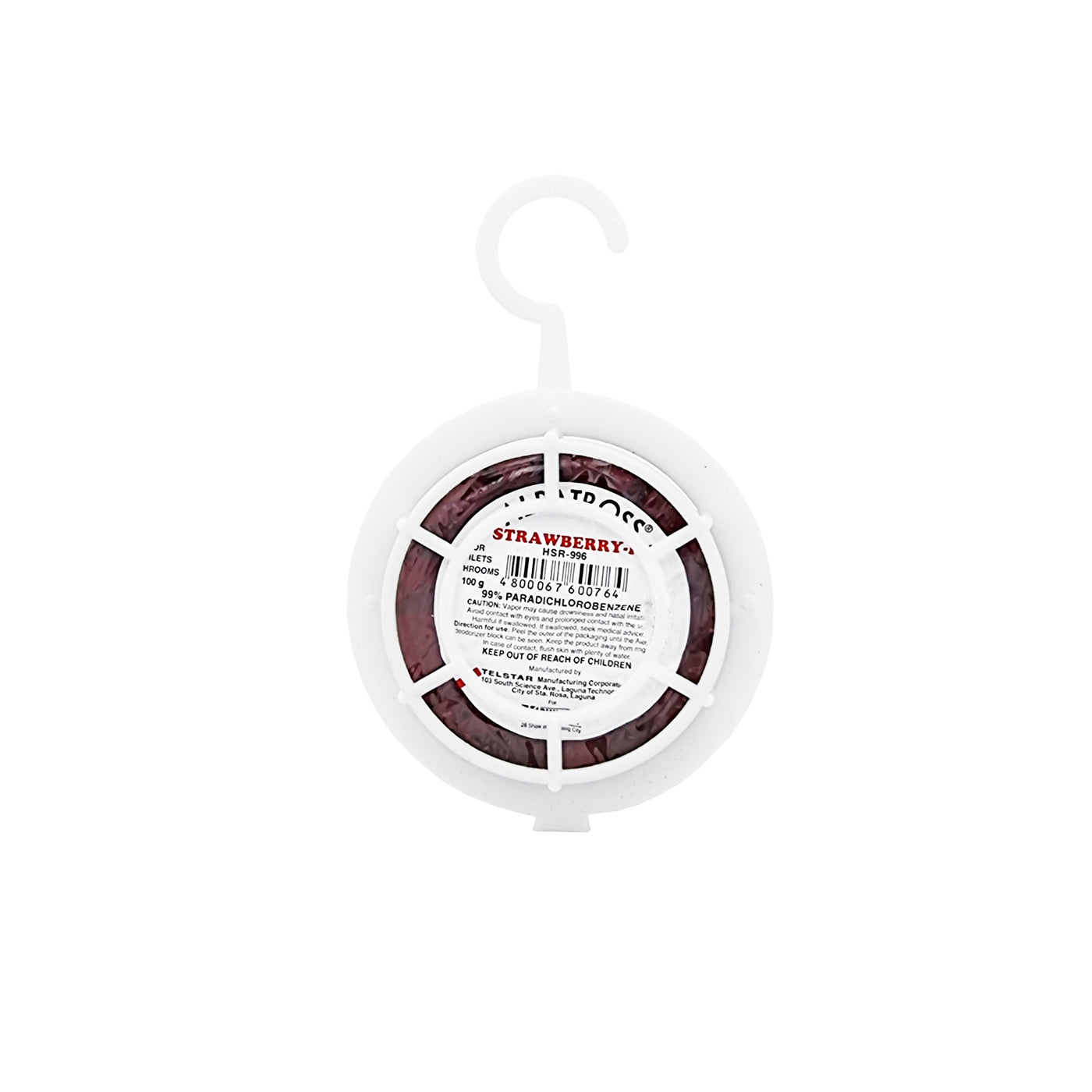 Albatross Deodorizer Strawberry with Holder 100g — PHILUSA Online Store