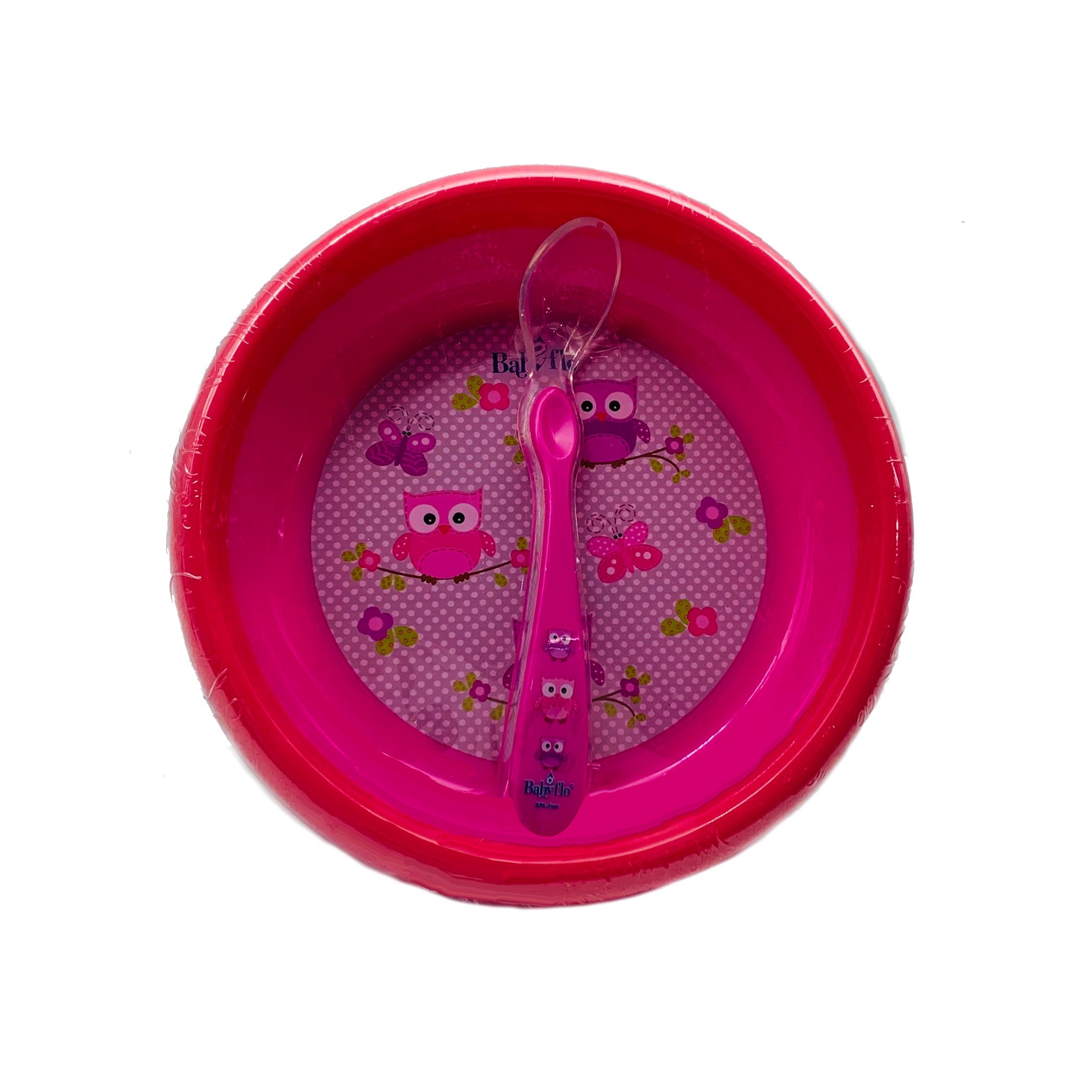Babyflo Plate with Silicone Spoon — PHILUSA Online Store
