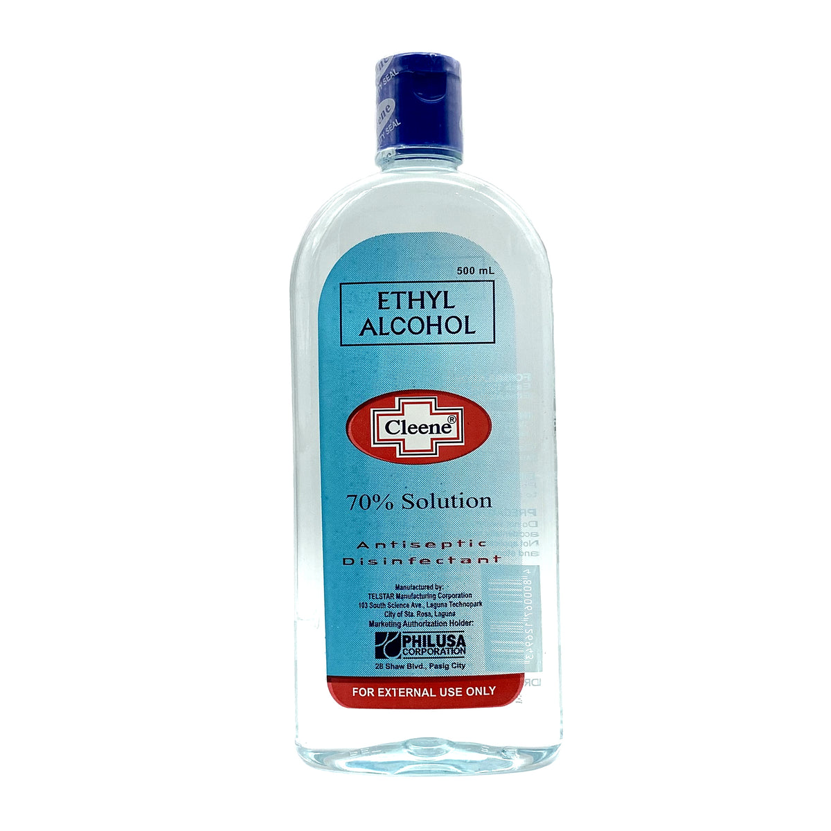 Cleene Ethyl Alcohol 70% 500mL — PHILUSA Online Store