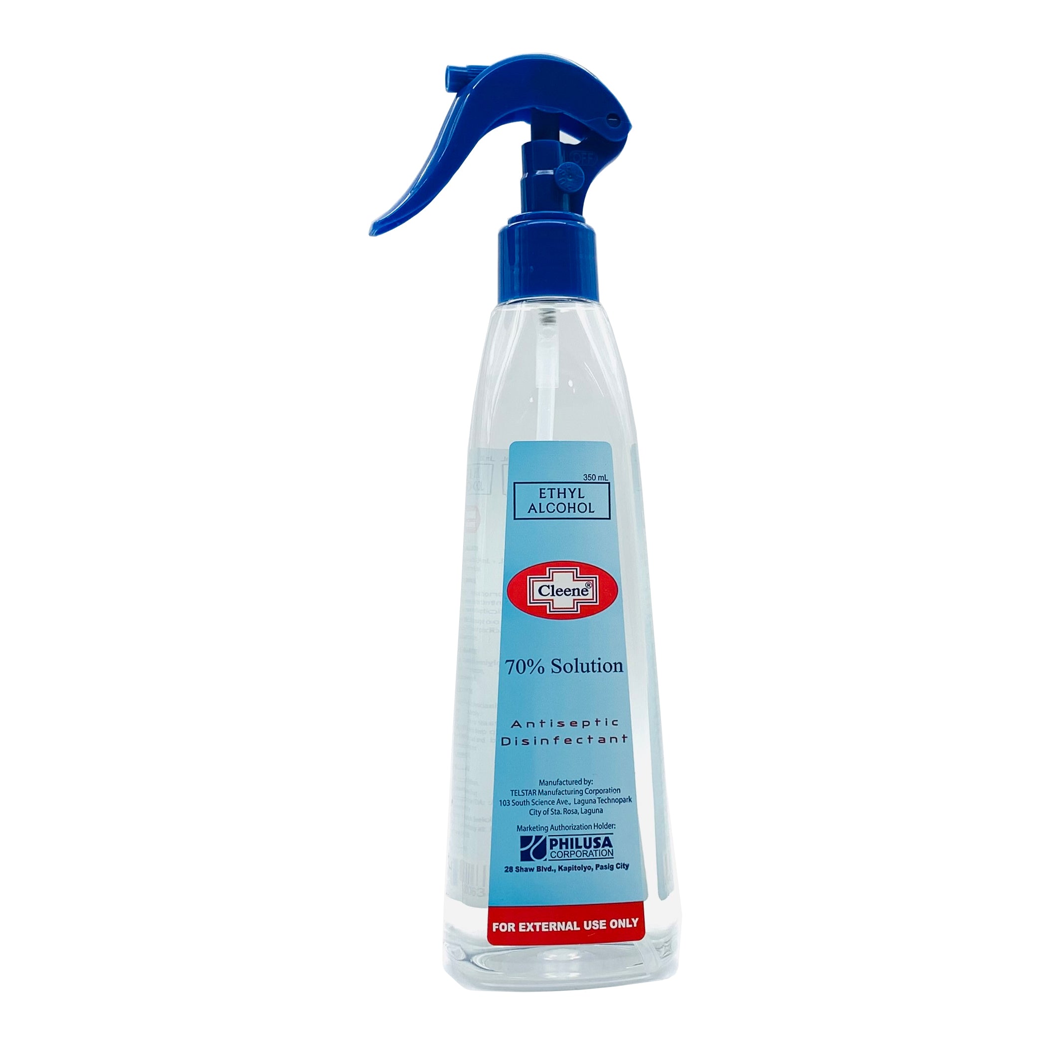 Cleene Ethyl Alcohol 70% Spray 350mL — PHILUSA Online Store