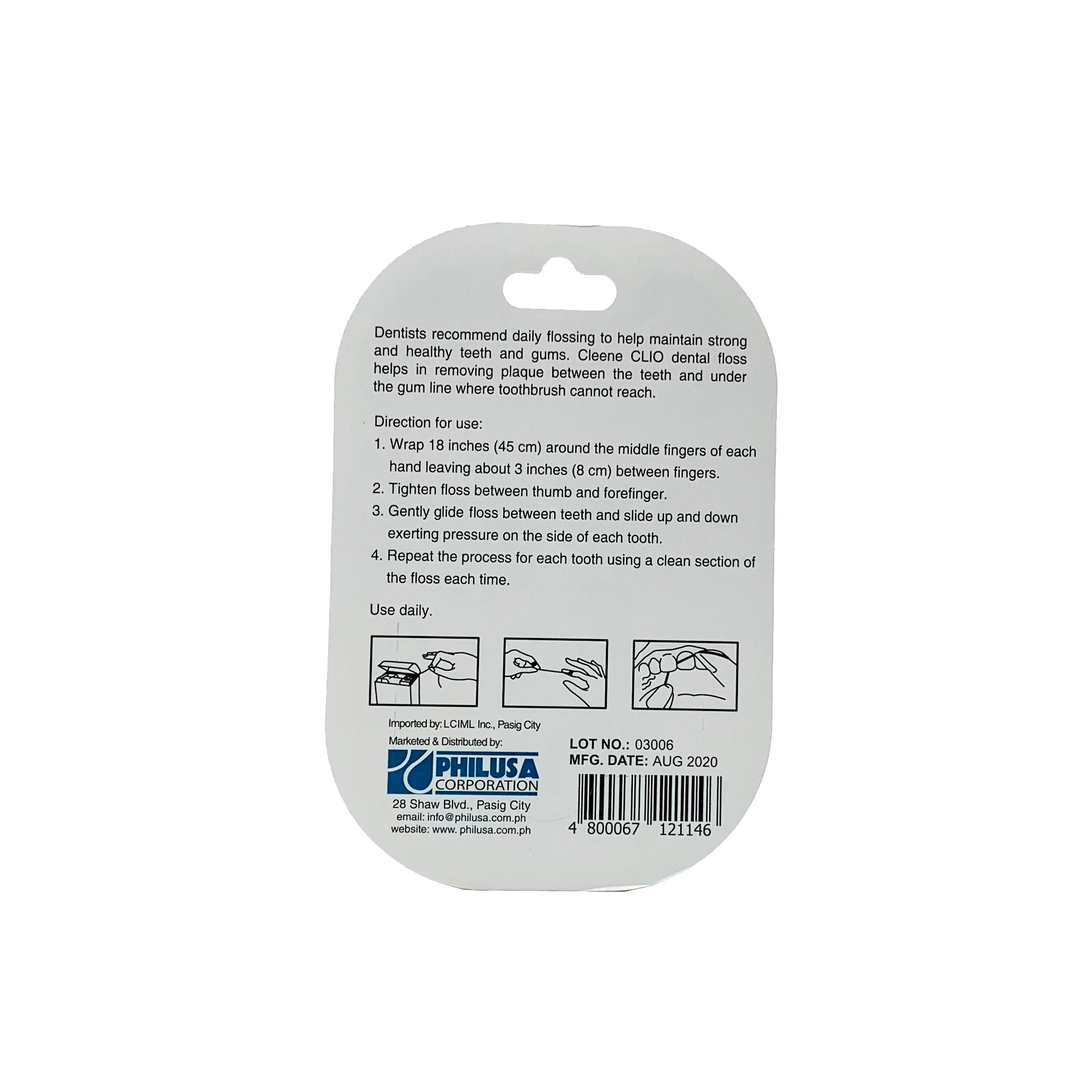 Cleene CLIO Dental Floss Premium — PHILUSA Online Store