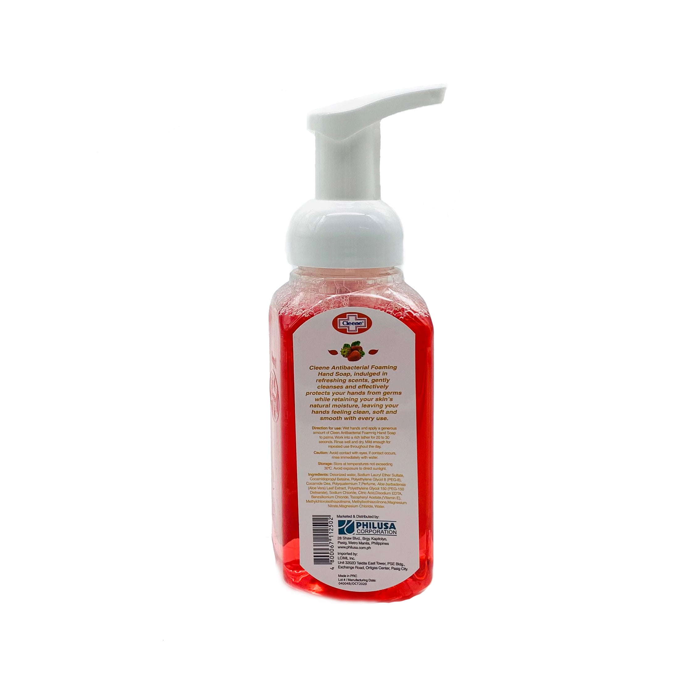 Cleene Foaming Hand Soap Strawberry 259mL — PHILUSA Online Store