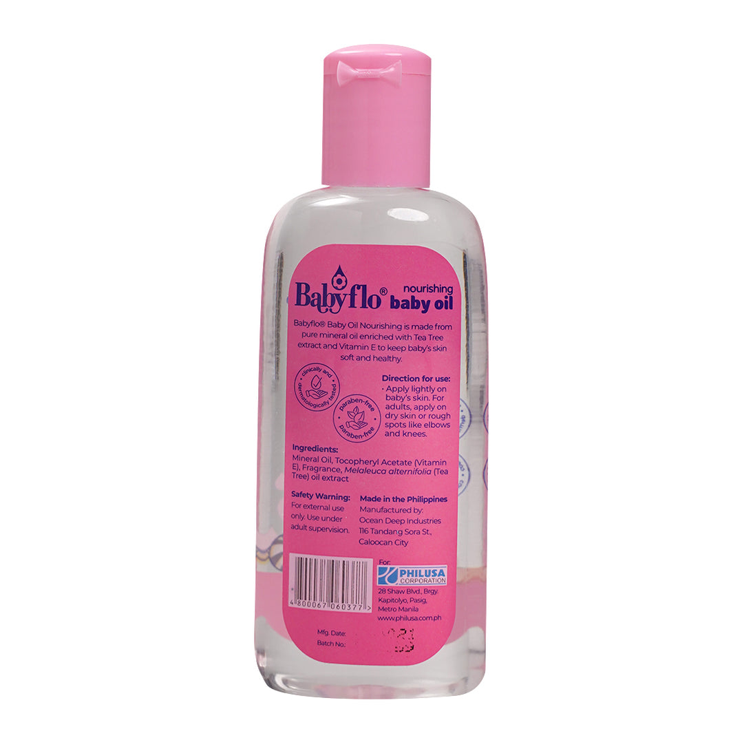 Babyflo Baby Oil Nourishing 100mL — PHILUSA Online Store