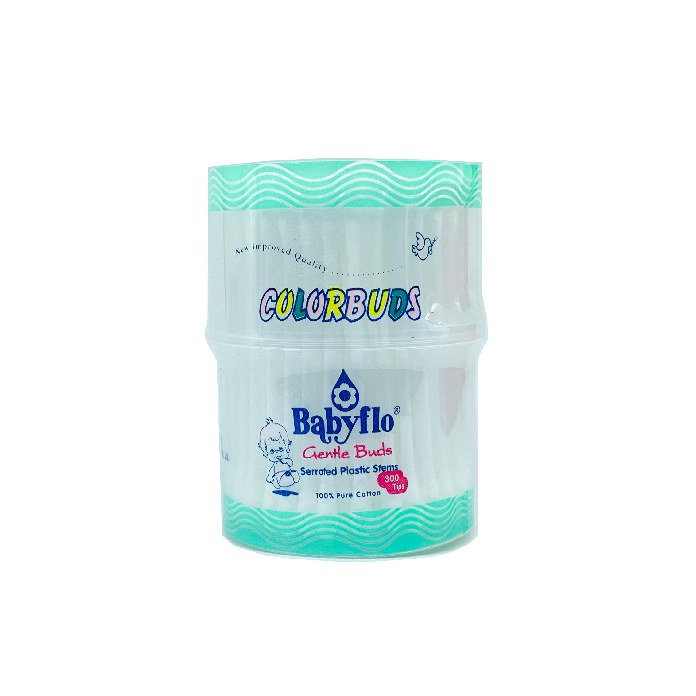 Babyflo Color Buds White Canister 300tips — PHILUSA Online Store