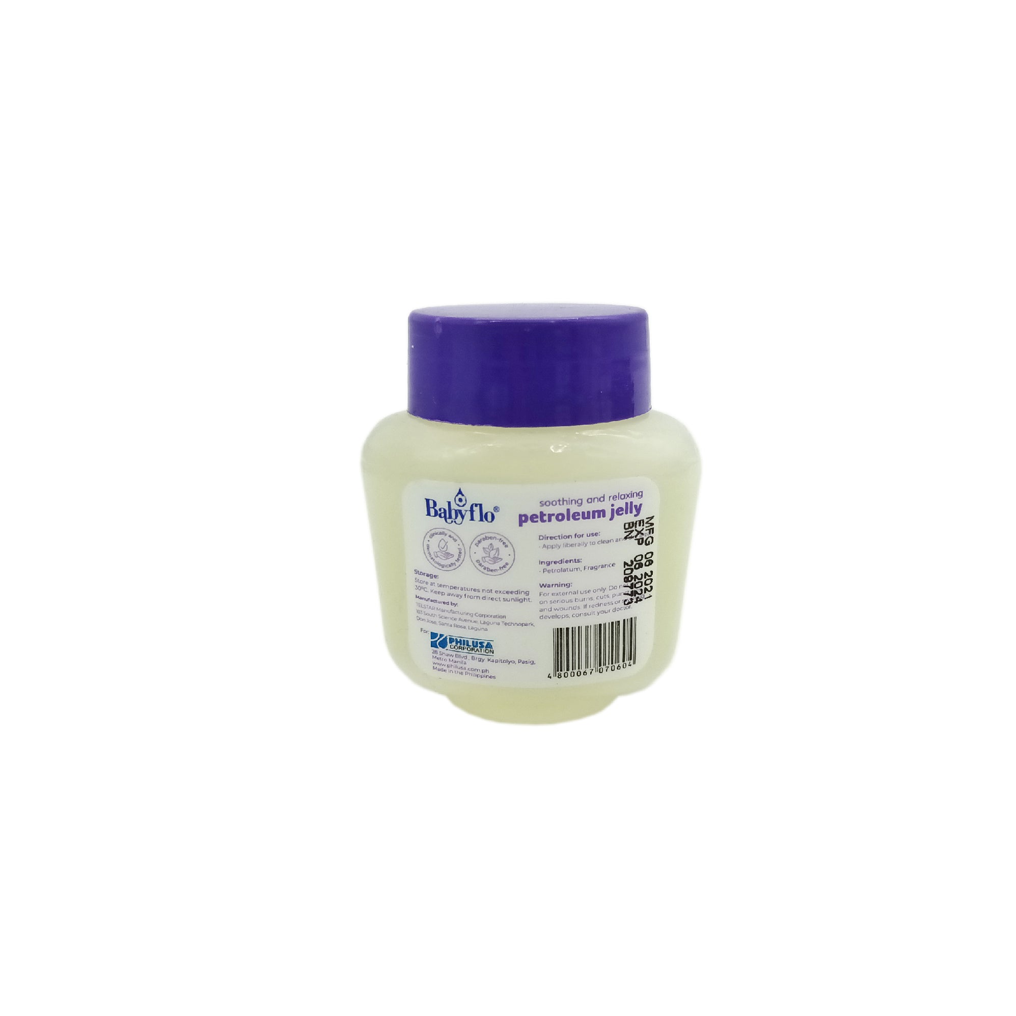 Babyflo Petroleum Jelly Soothing & Relaxing 25g — PHILUSA Online Store