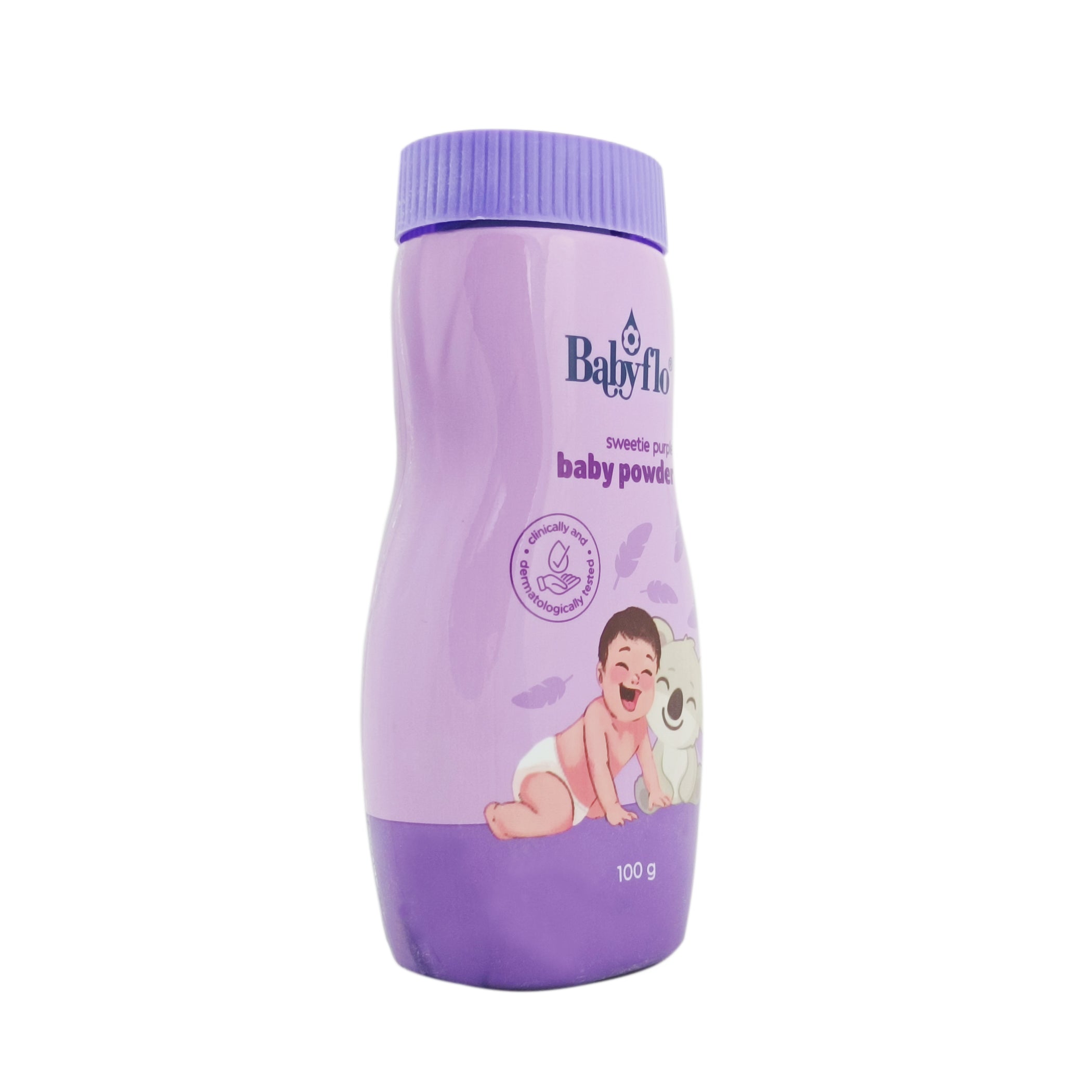Babyflo Baby Powder Sweetie Purple 100g — PHILUSA Online Store