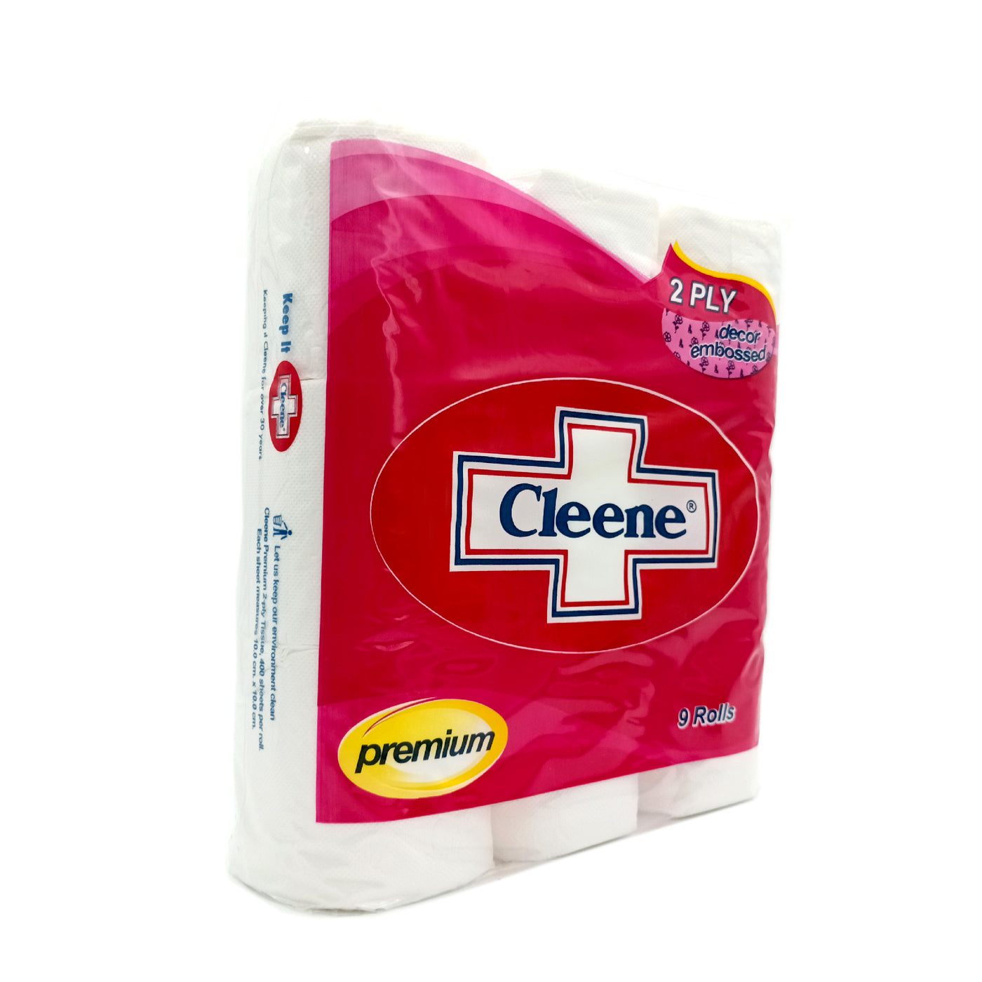 Cleene Bathroom Tissue Premium 2ply 9s — PHILUSA Online Store