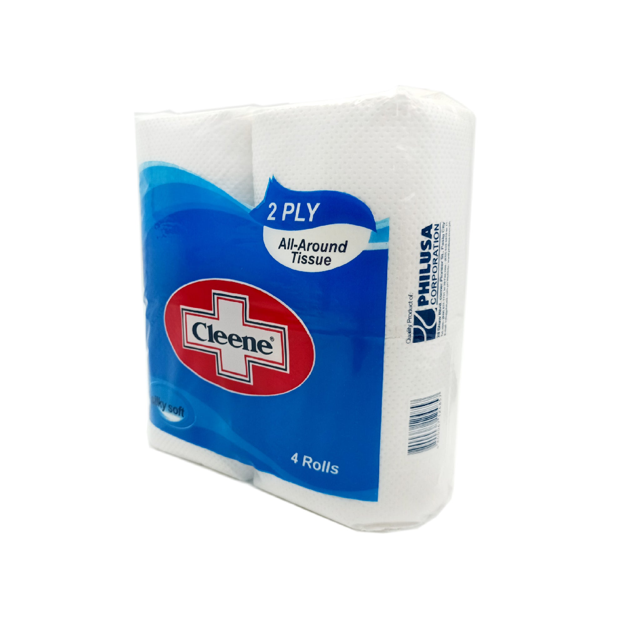 Cleene Bathroom Tissue Silky Soft 2ply 4s — PHILUSA Online Store