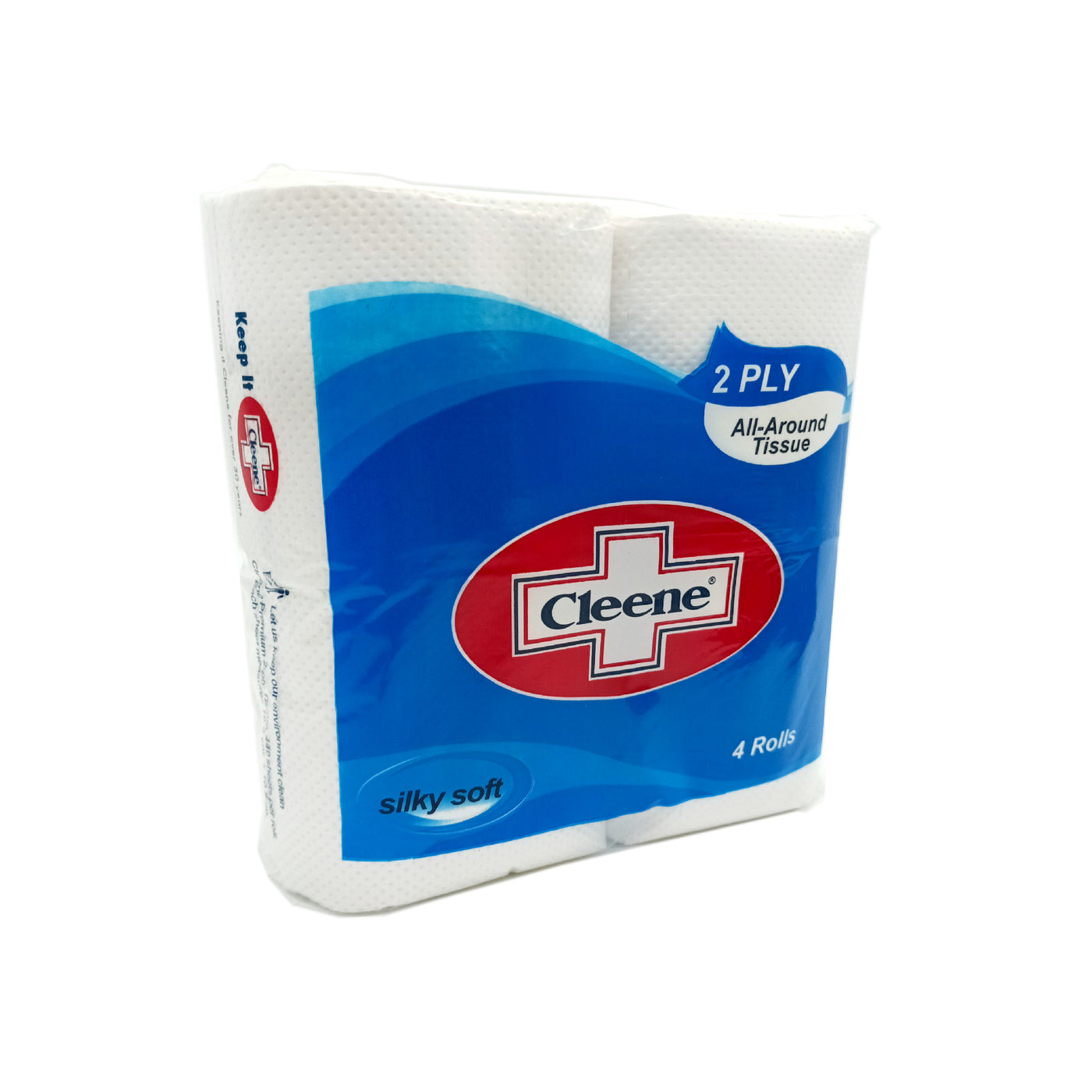Cleene Bathroom Tissue Silky Soft 2ply 4s — PHILUSA Online Store