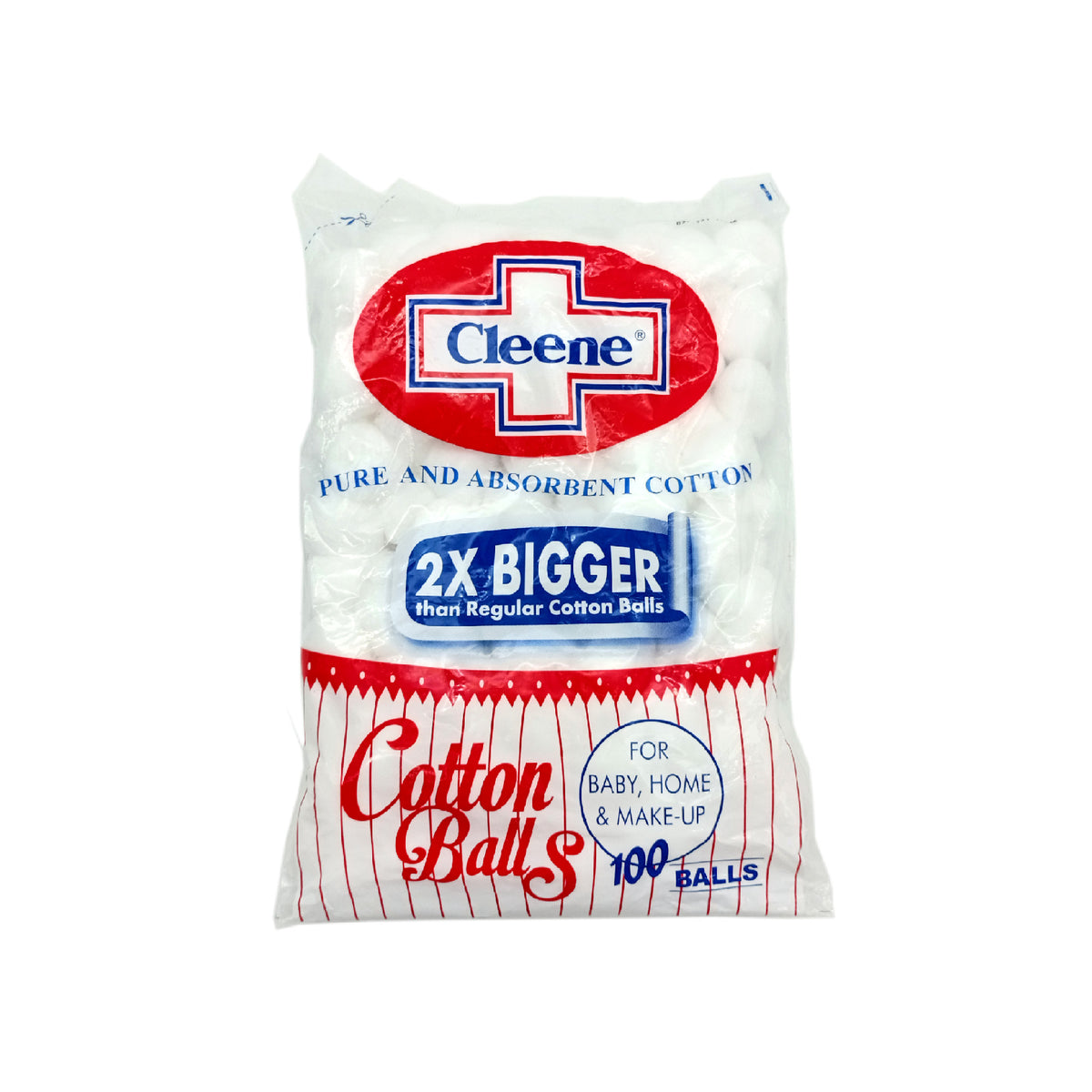 Cleene Bigger Cotton Balls 100s — PHILUSA Online Store