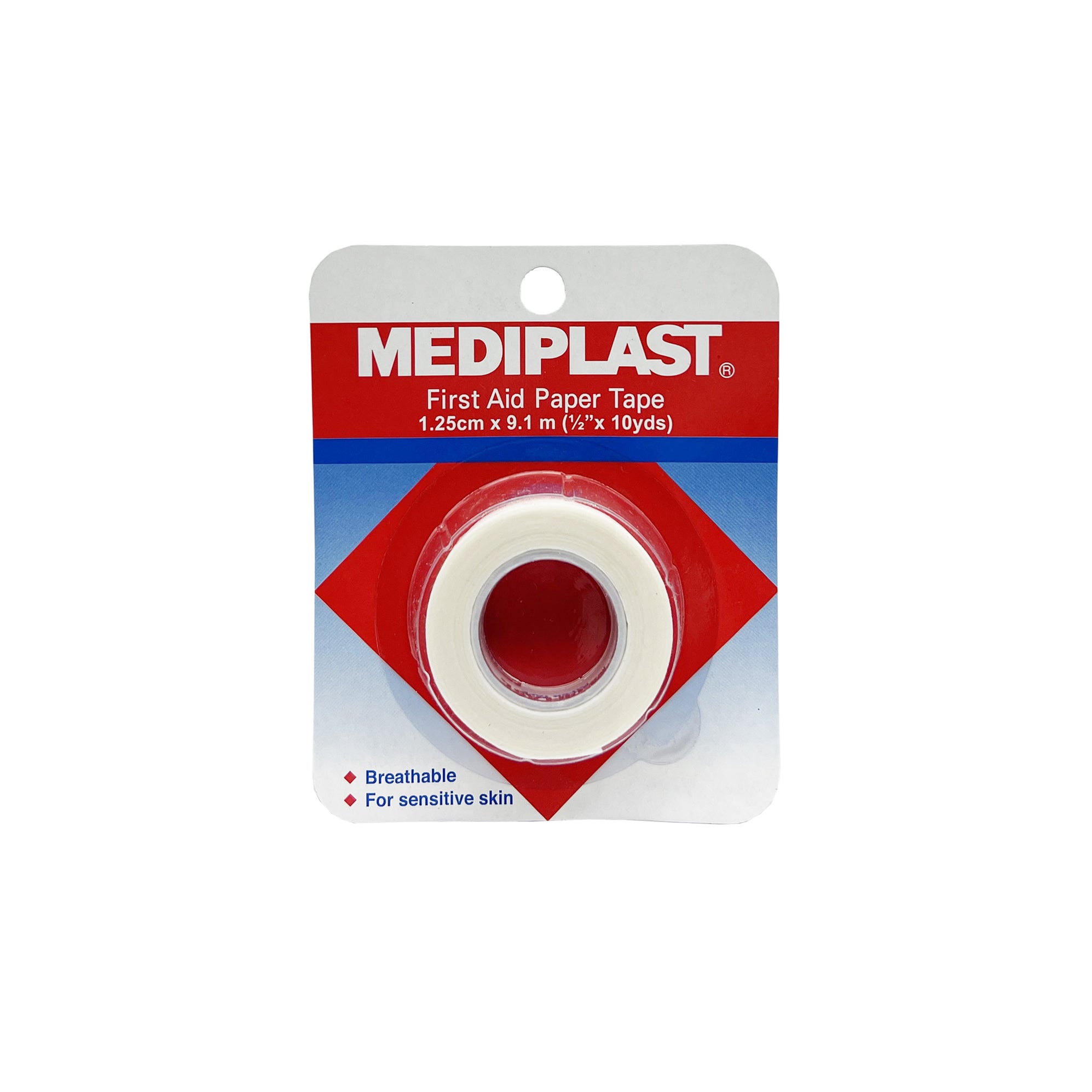 Mediplast First Aid Paper Tape 1.25 cm x 9.1 m — PHILUSA Online Store