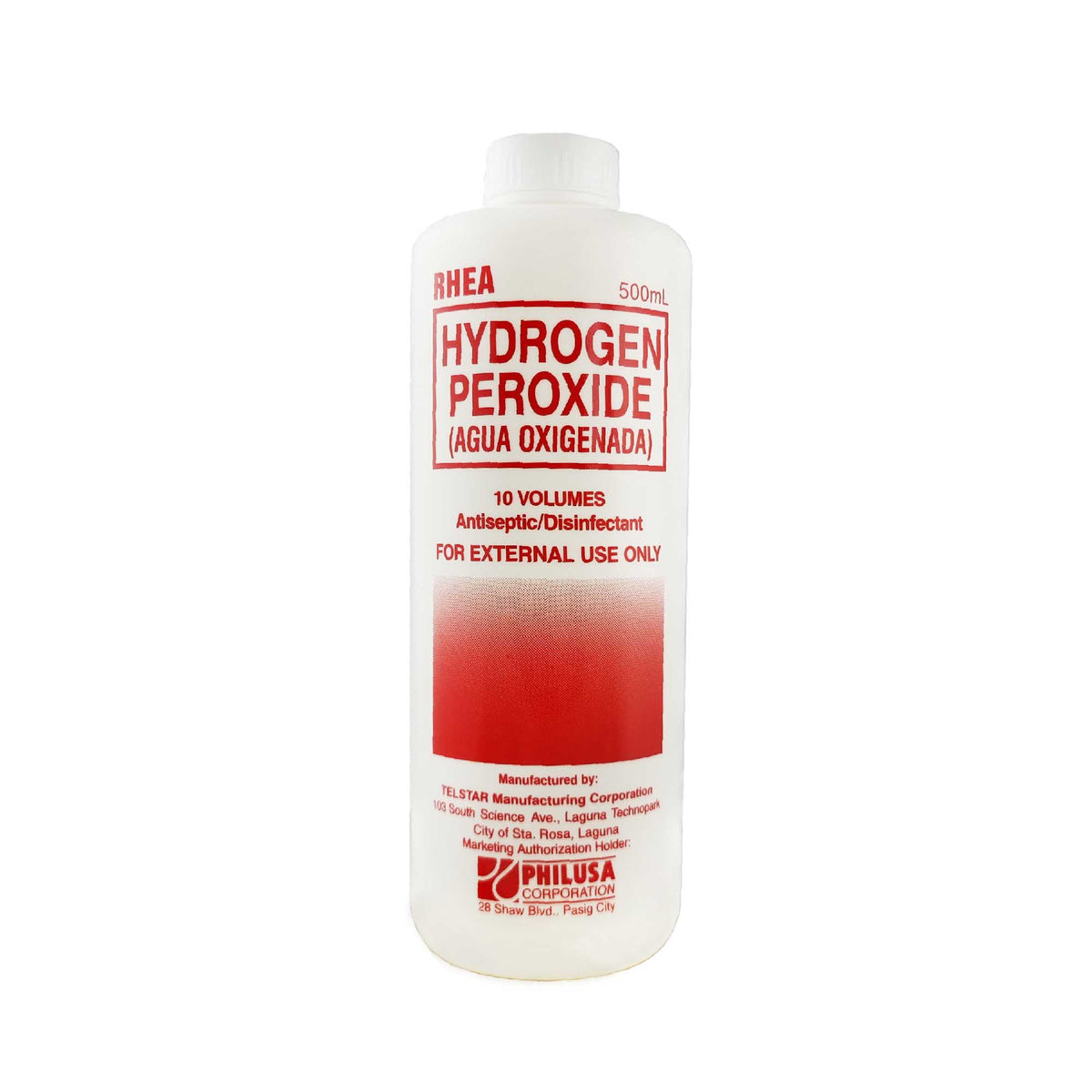 RHEA Hydrogen Peroxide 10volume 500mL — PHILUSA Online Store